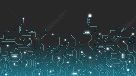 Electronics Background For Powerpoint
