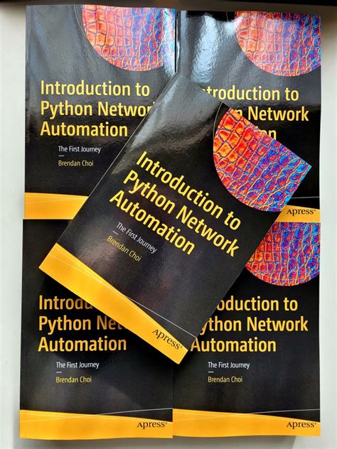 Just Received My New Book “introduction To Python Network Automation