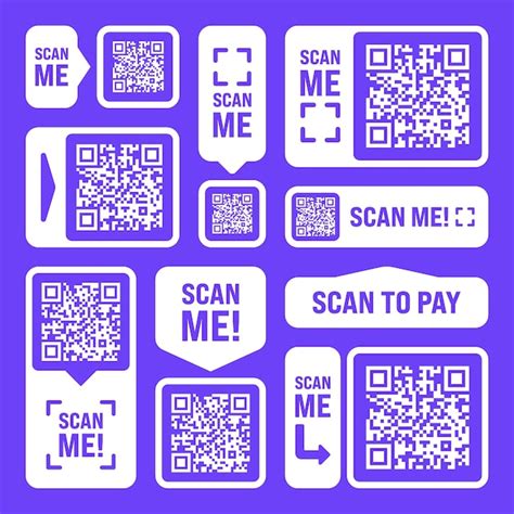 Scannez Moi Qr Code Autocollant Paiement En Ligne Offre Spéciale Vente Autocollants Achat