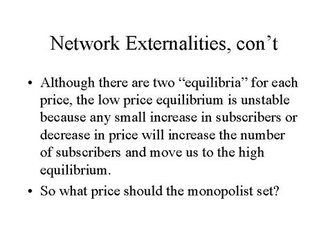 Network Externalities What Is A Network Externality When
