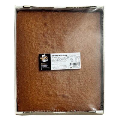 Bake Me Up Naked Slab Cake White Chocolate Mud 40cm X 30cm