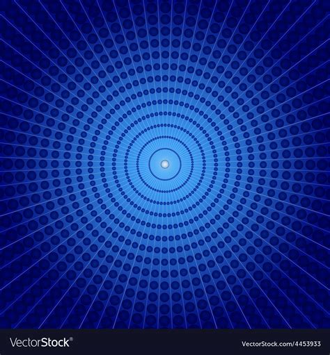 Blue Vortex Background Royalty Free Vector Image