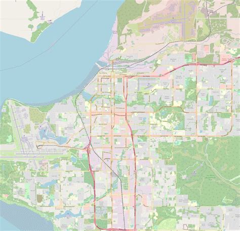Map Of Anchorage Alaska Streets And Neighborhoods