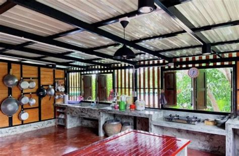 รวม 49 ไอเดีย “ครัวนอกบ้าน” โปร่งไล่กลิ่น ต่อเติมได้จากพื้นที่ว่าง