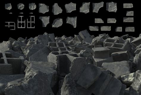 Rubble 3d Models For Download Turbosquid