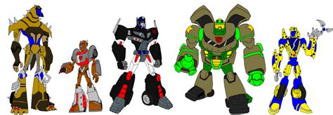 Transformers Animated Maximals By Tritie On Deviantart