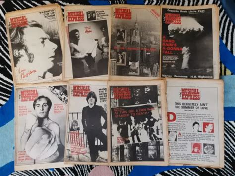 Nme Job Lot Bundle New Musical Express Magazine 1977 Sex Pistols The Clash £60 00 Picclick Uk