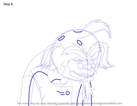 How To Draw Professor From Sonic Underground Sonic Underground Step By Step