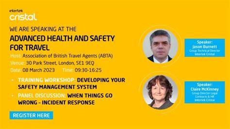 Intertek Cristal On Linkedin Advanced Health And Safety For Travel
