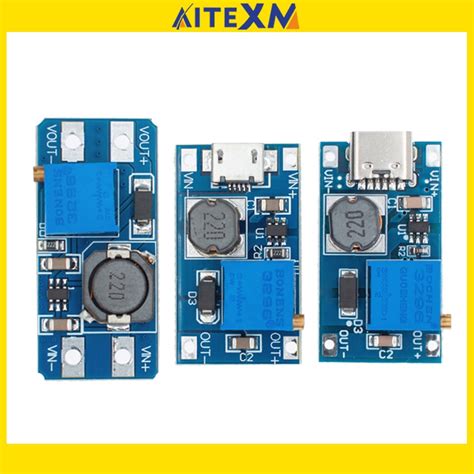 Mt3608 2a Max Dc Dc Step Up Power Module Booster Power Module Shopee Malaysia