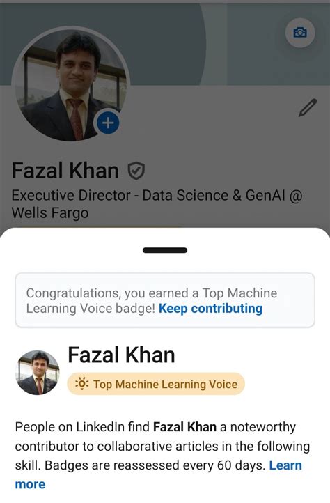 Fazal Khan On Linkedin Machinelearning Ai Linkedintopvoice 11