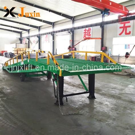 Forklift Loading Ramp Mobile Yard Ramp Dock Leveler Container Ramp Loading Ramp And Mobile
