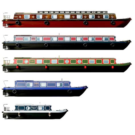 English Canal Boats