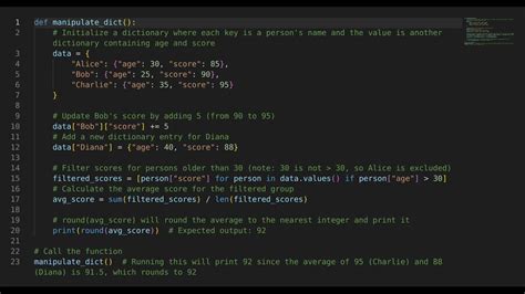 Python Interview Question Dictionaries In Python Youtube