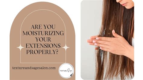 Are You Moisturizing Your Extensions Properly