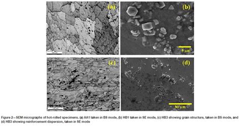 Microstructure Microhardness And Tensile Properties Of Hot Rolled Al6061tib2ceo2 Hybrid