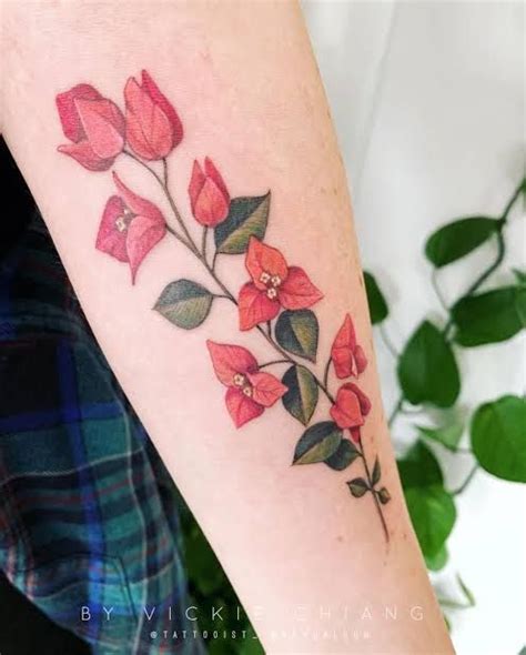 Customized Bougainvillea Flower Tattoo Artofit