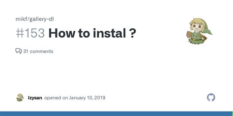 How To Instal Issue Mikf Gallery Dl GitHub