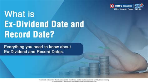 What Is Ex Dividend Date And Record Date Ex Dividend Date And Record Date India