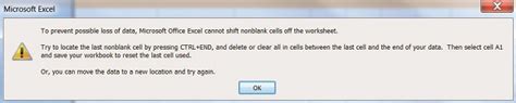 Error With Insert Rows And Columns In MS Excel Techyv Com