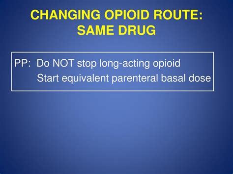 Ppt Opioid Conversions Powerpoint Presentation Free Download Id