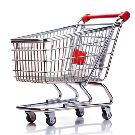 shopping cart for ecommerce mockups premium ai generated image