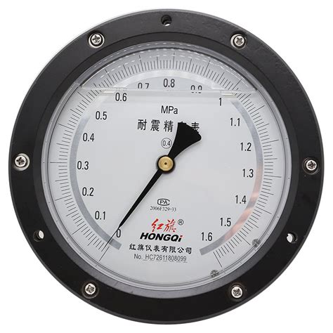 Ytnb 150zt系列耐震精密压力表红旗压力表耐震压力表精密压力表【红旗仪表有限公司】