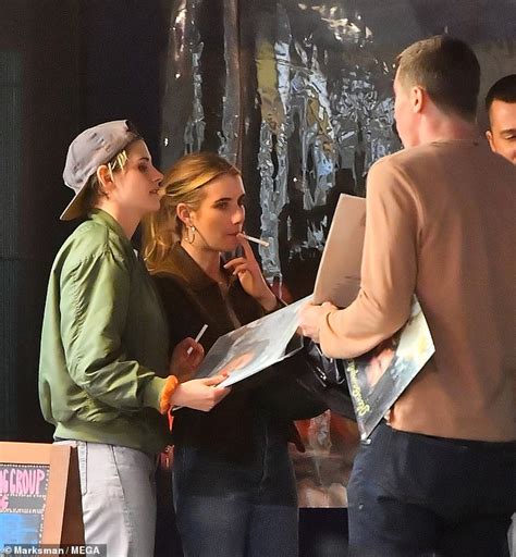 Emma Roberts Smoking