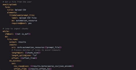 Process An Uploaded Csv File Cerb