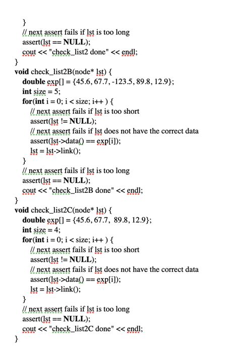 The Goal Of This Assignment Is To Reinforce Linked