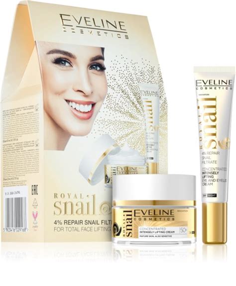 Eveline Cosmetics Royal Snail подаръчен комплект за перфектен външен ...