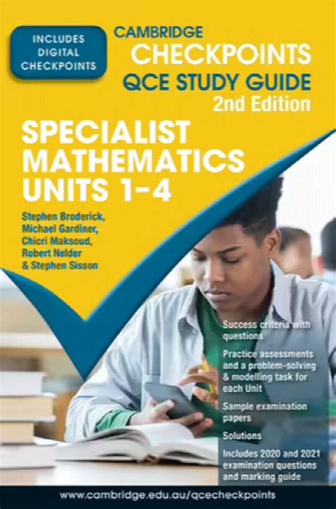 Cambridge Checkpoints Qce Study Guide Mathematical Methods Units 1 4