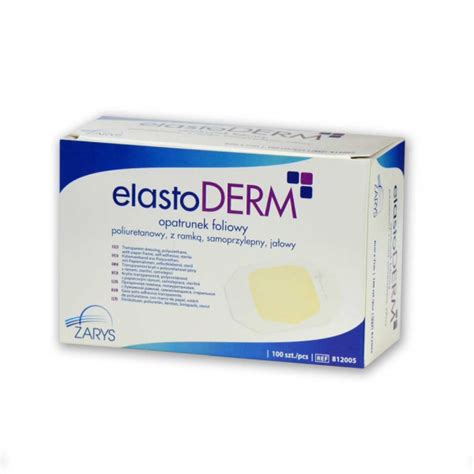 Plaster Elastoderm F 10 X 12cm Ambulans Literatura I Sprzęt