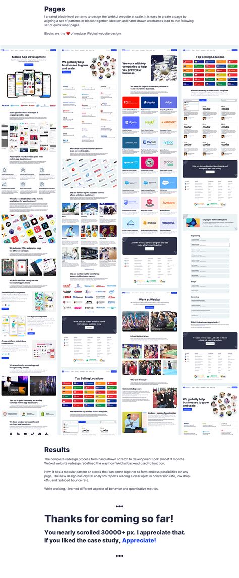 Webkul UI UX Design Research Case Study On Behance