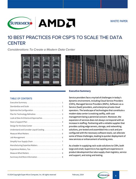Best Practices For CSP S To Scale The Data Center DCD