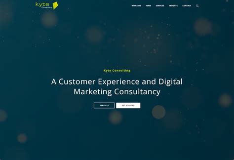 Kyte Consulting Website Design