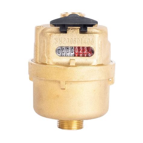 Water Meter 20mm Piston Type Brass Shop Today Get It Tomorrow