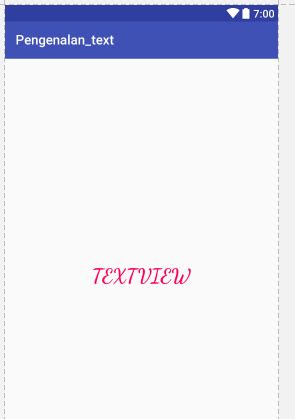 Pengenalan TextView Dan Input Text Pada Android Studio