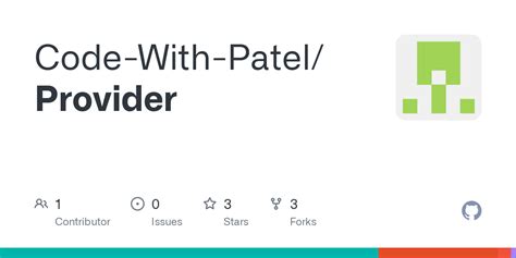 Provider Data Model Dart At Master Code With Patel Provider GitHub