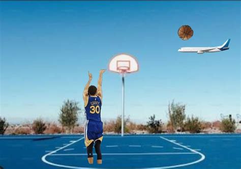Shooting Basketball From Space
