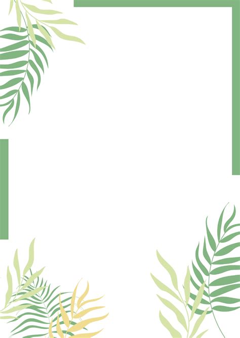Frame Border Design Template Free Printable Pdf
