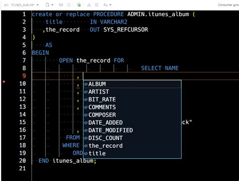 Working With Plsql In Oracle Sql Developer Web