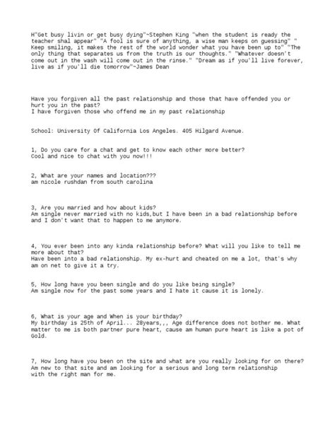 Chatting Format 1 Pdf Jesus Heaven Text Conversation Starters