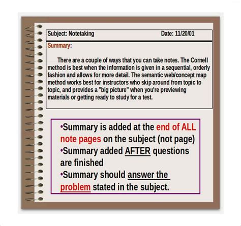 cornell notes powerpoint template