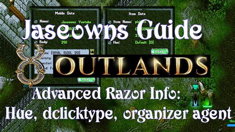 Uo Outlands How To Make Your Own Razor Scripts Update For Mining Youtube