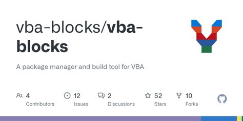 Github Vba Blocksvba Blocks A Package Manager And Build Tool For Vba