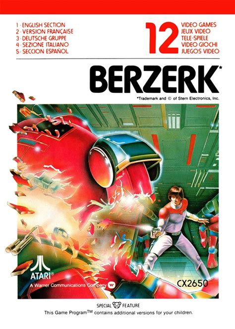 Atari 2600 Vcs Berzerk Scans Dump Download Screenshots Ads