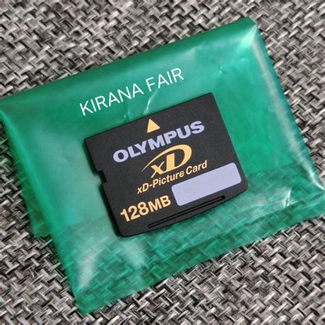 Olympus xD Card 128MB Original Made in Japan Memory xD Picture Card ...