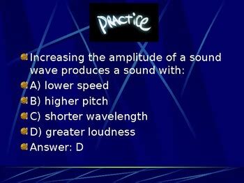 SOUND WAVES Ppt Properties Of Sound Power Point Grade Physics Power Point P