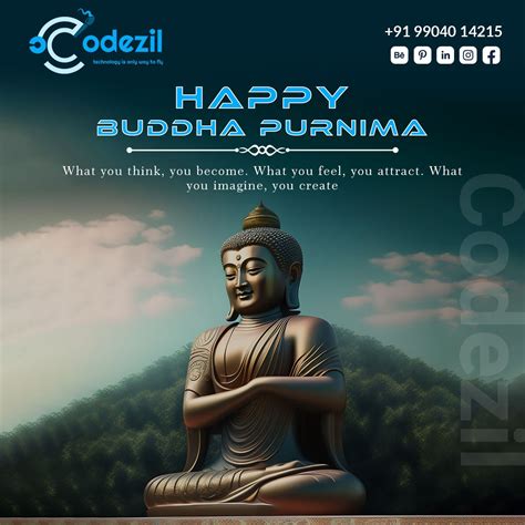 Codezil Technologies On Linkedin Think Become Buddha Buddhapurnima